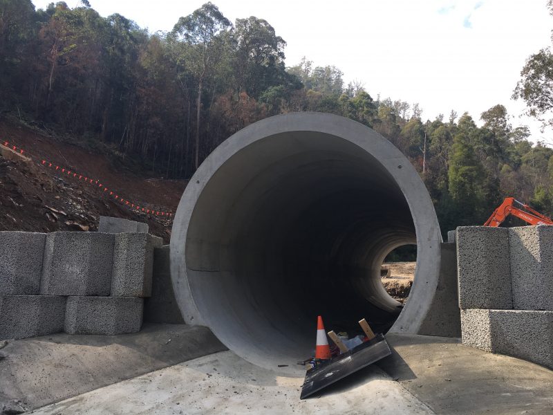 Mersey Forest Road 3600 Dia Pipe - Hudson Civil Products