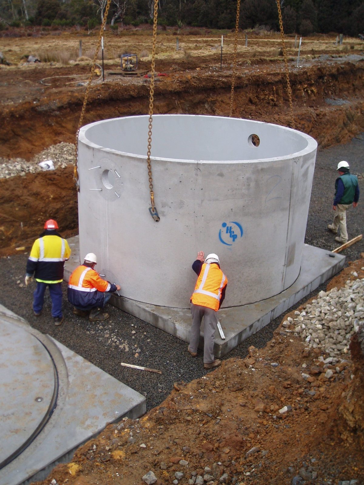 Pump Stations & Shafts | Hudson Civil Products - Launceston, Tasmania